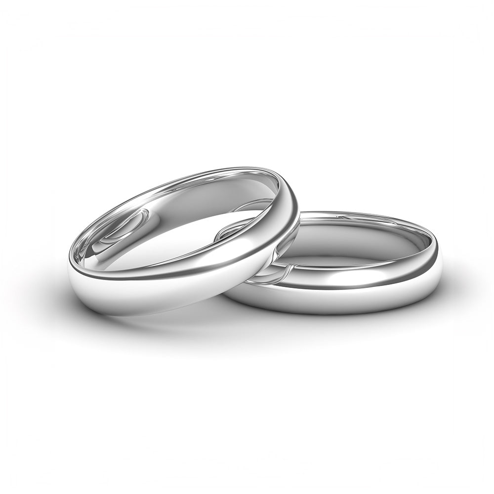 Sterling Silver Wedding Bands – Liam & Avery
